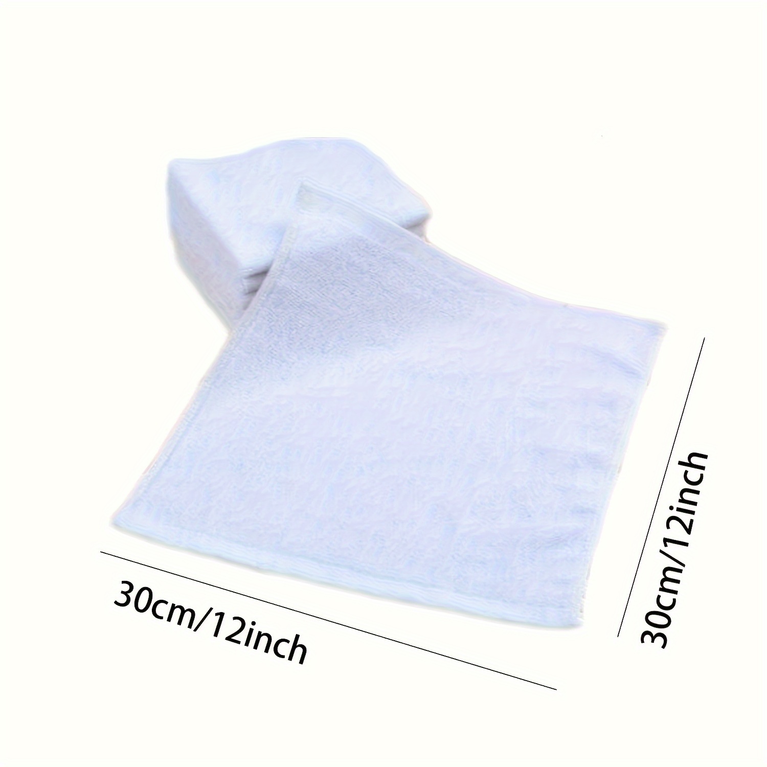 Cotton White Set Absorbent Quick drying Washcloth - Temu