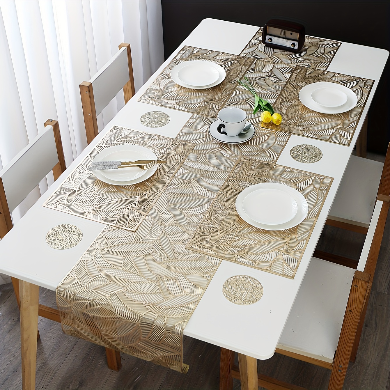 Pvc Table Cloth American Vintage Style Country Tablecloth - Temu