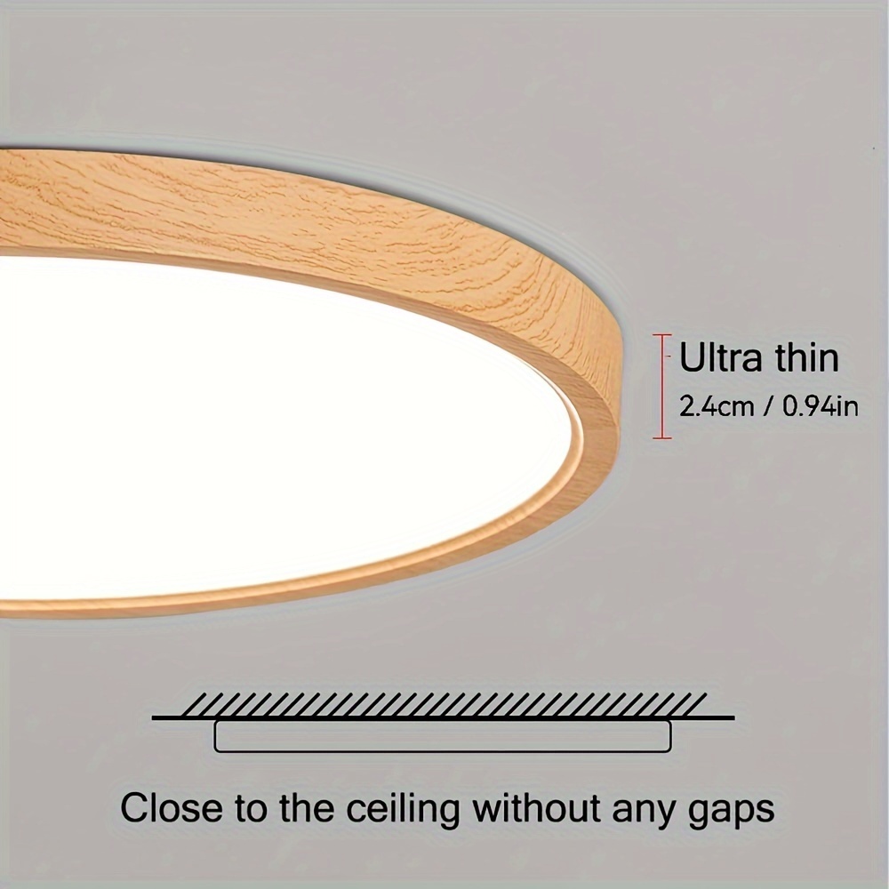 Modern Led Ceiling Light Fixture Ultra Thin Acrylic - Temu Mauritius