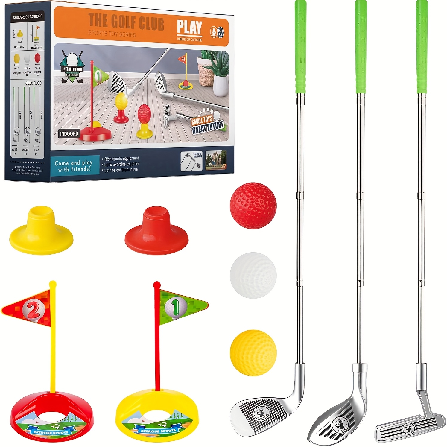 toddler golf clubs sold on Temu New Zealand
