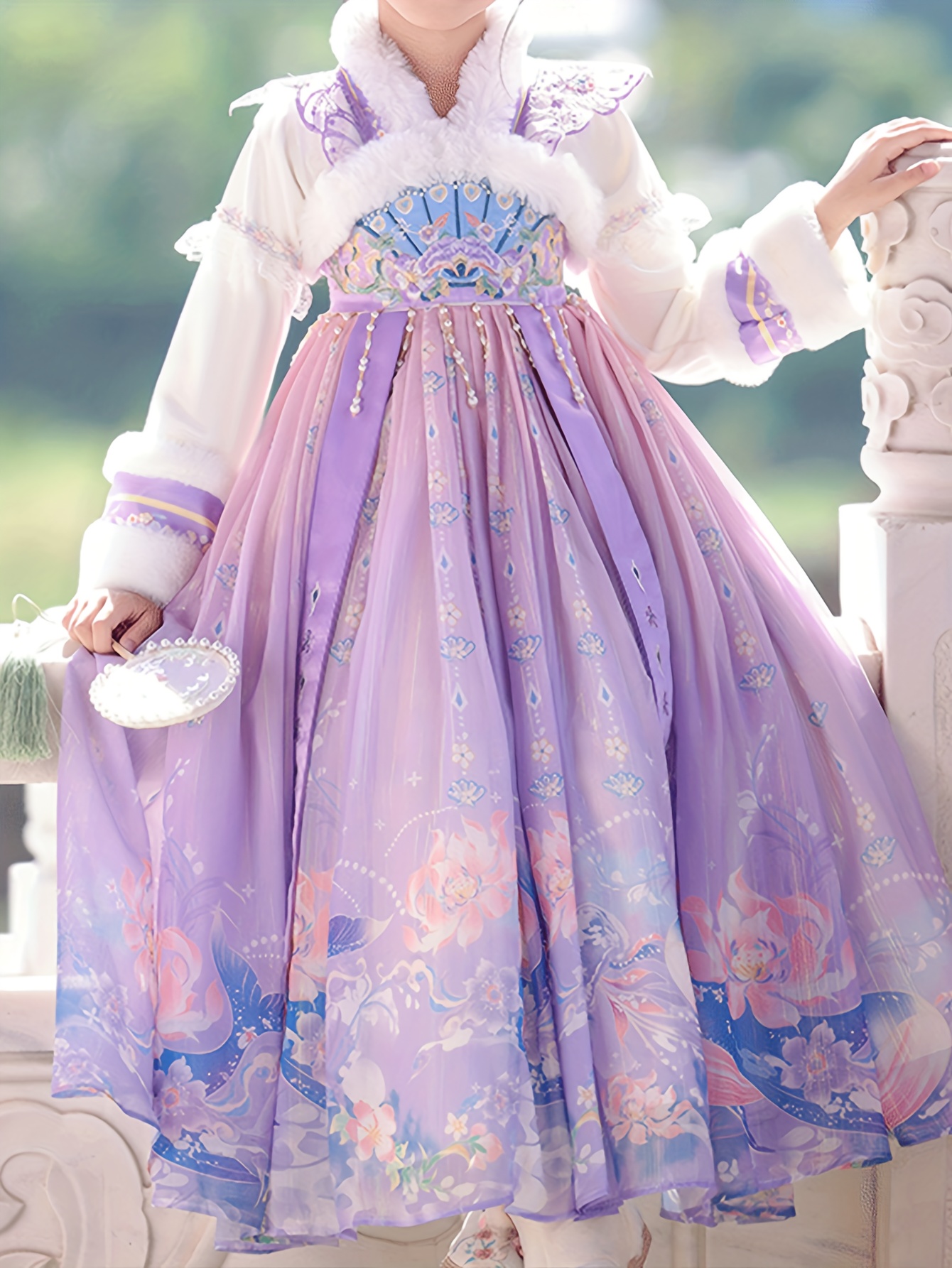 hanfu sold on Temu United States