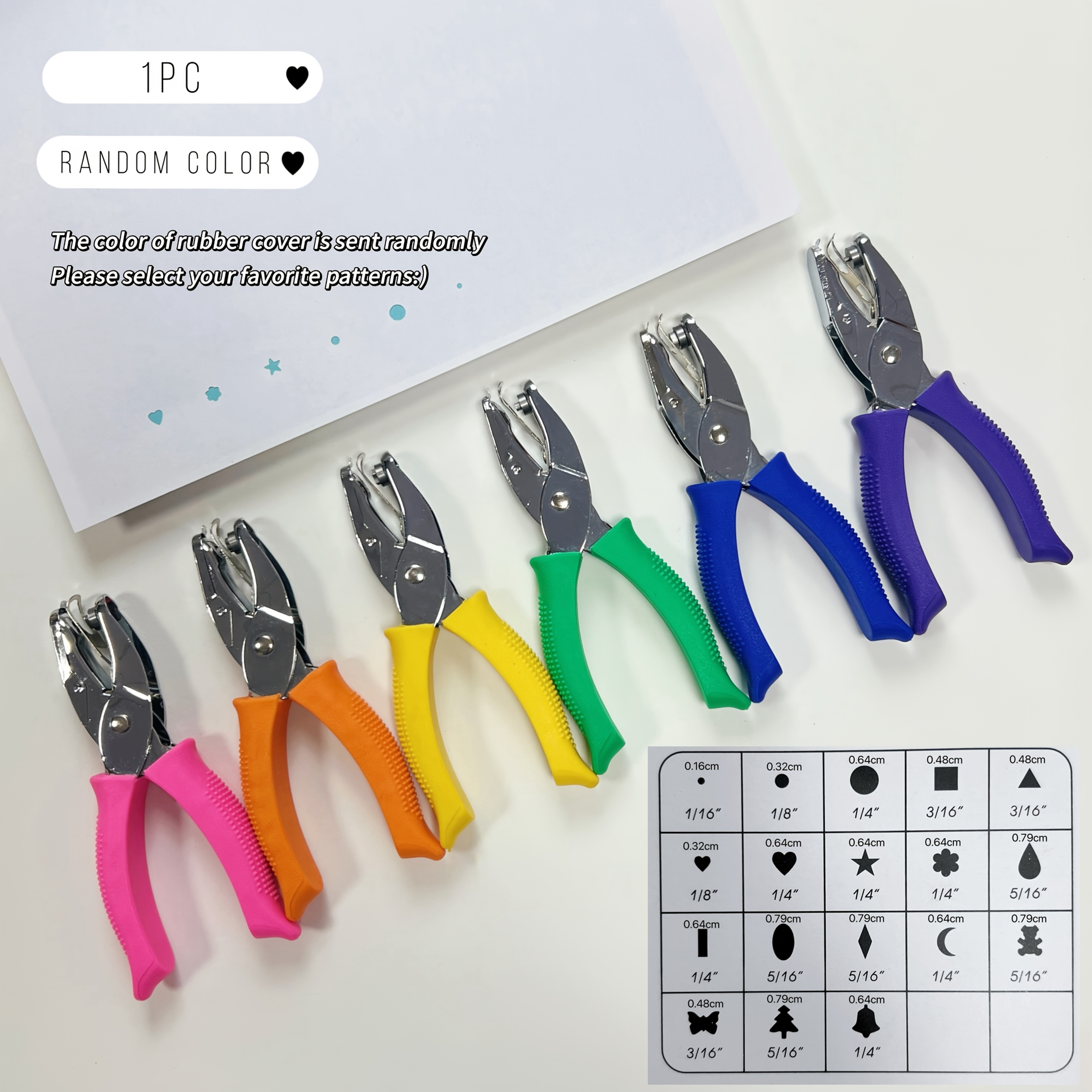 oval hole punch sold on Temu United States