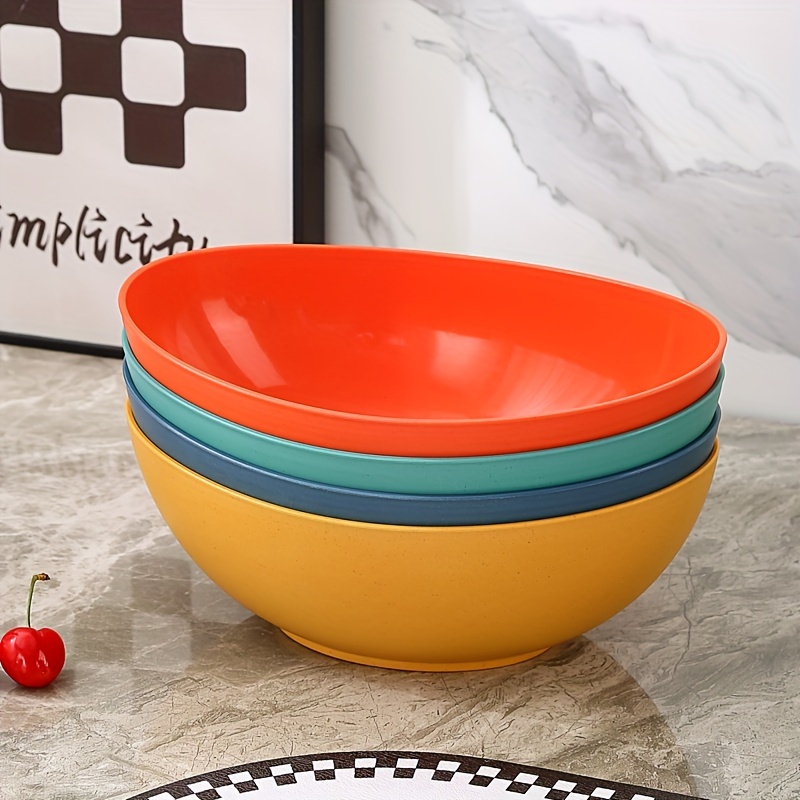 Large Bowl Serving Vegetables Salads Fruits A High Aesthetic - Temu