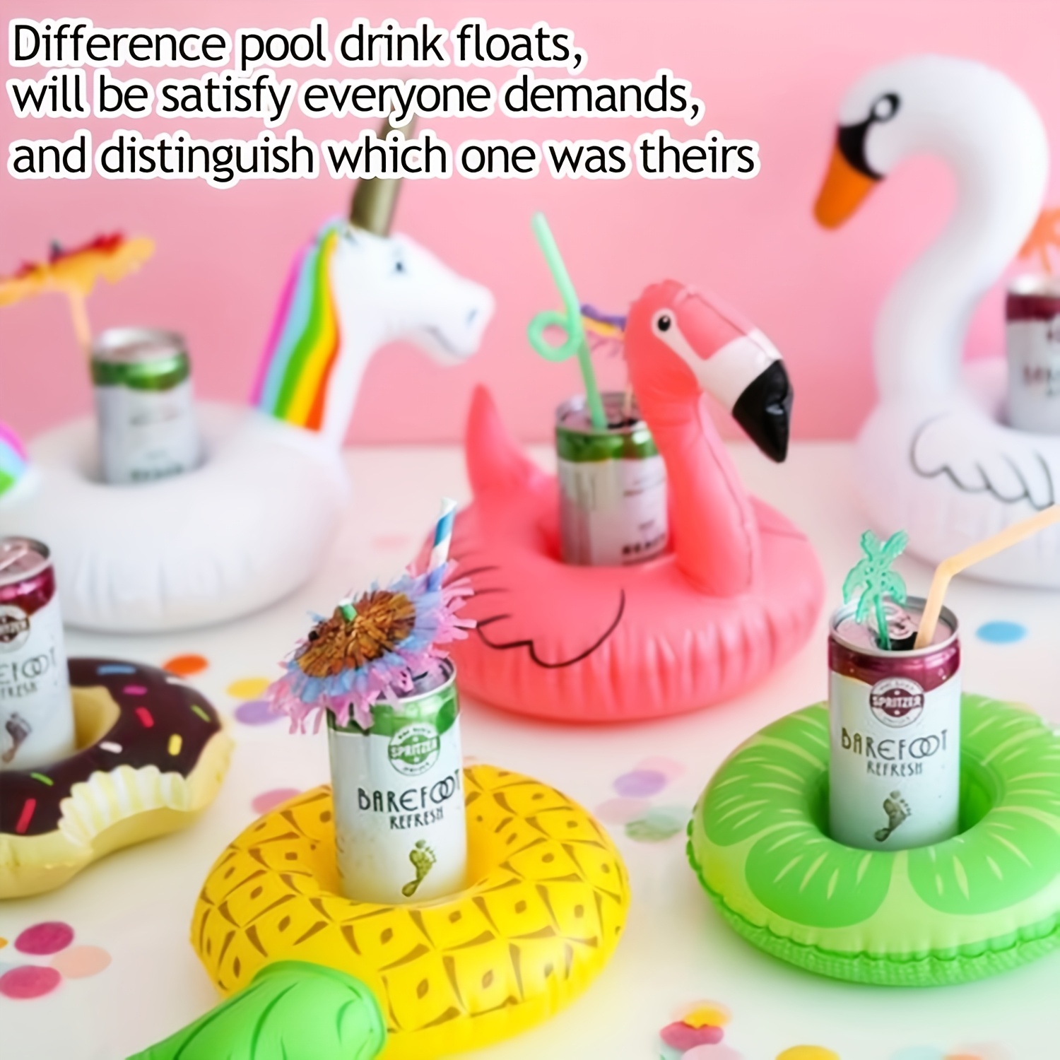 pool floats sold on Temu New Zealand