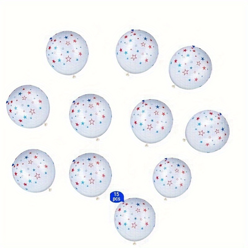 Globo Látex Estrella Decoración Patriótica Día Independencia - Temu Mexico