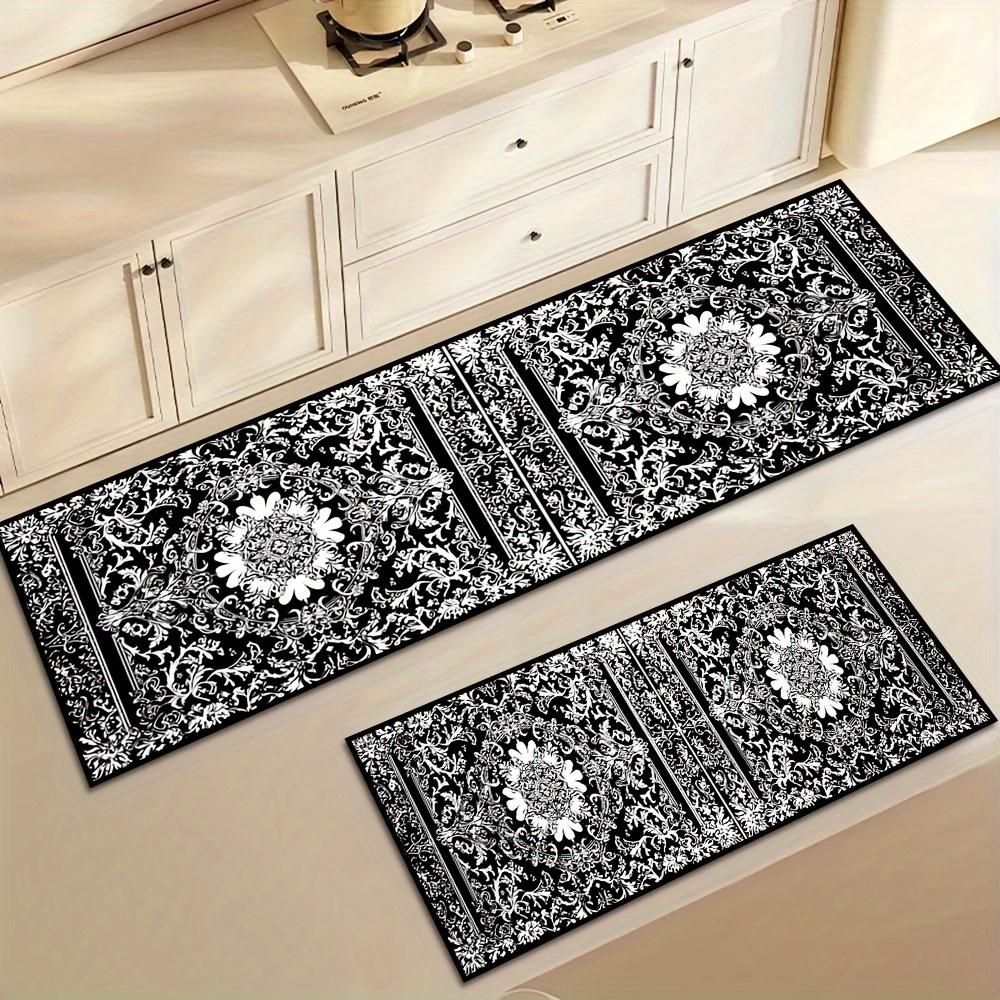 1pc, Persian Style Villa Corridor Runner Rug, Complex And Exquisite ...