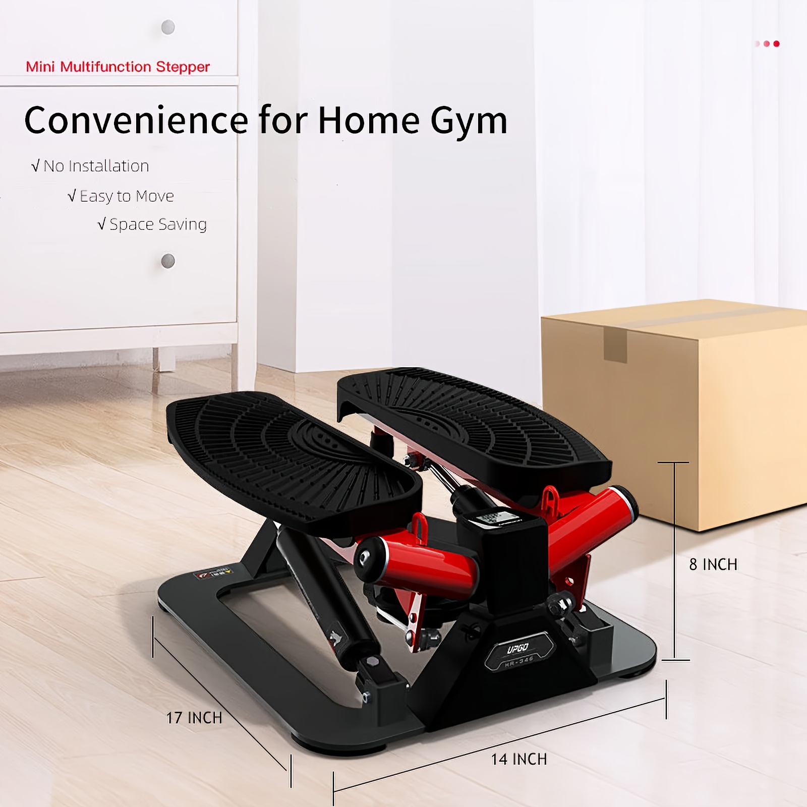 exercise equipment sold on Temu United States