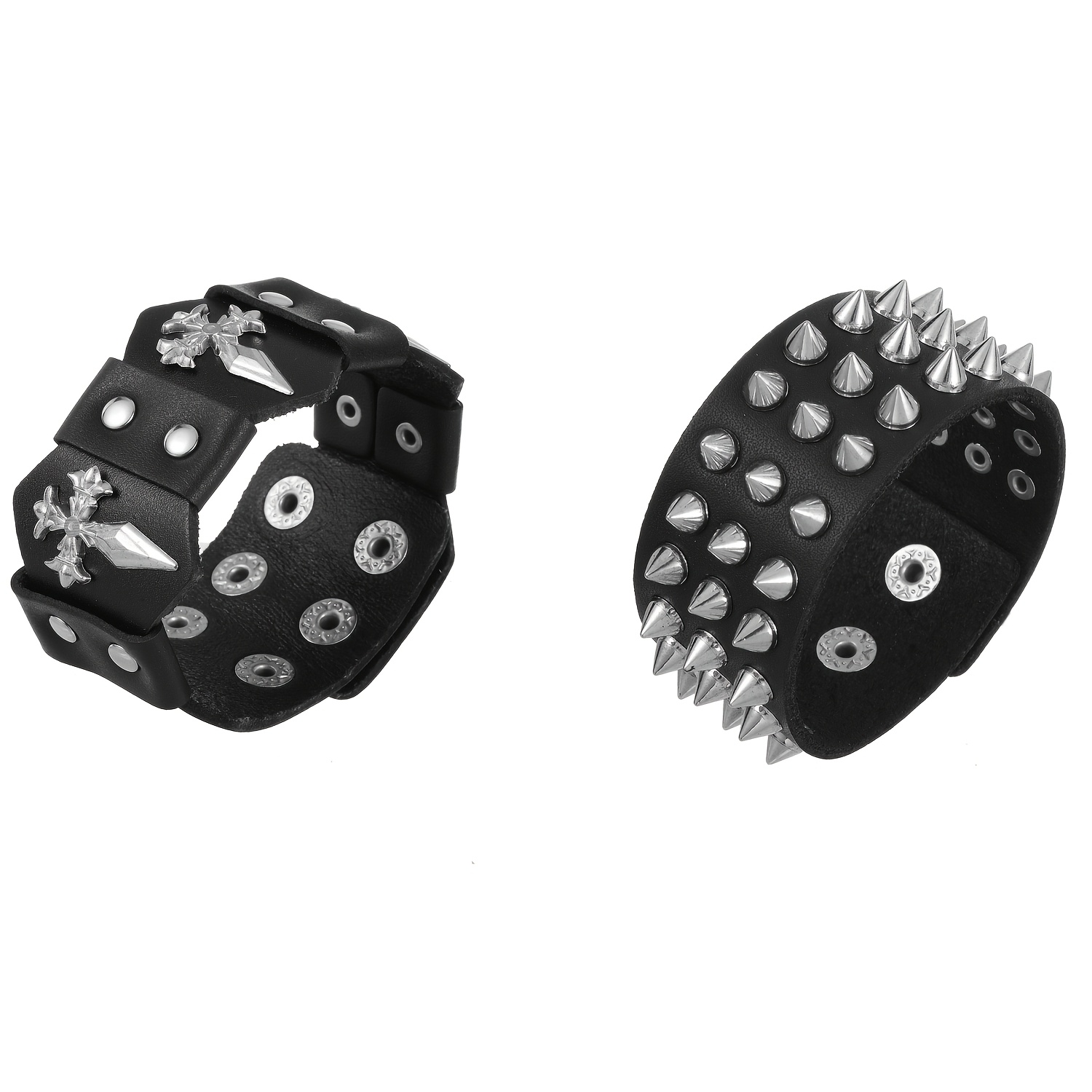spiked bracelets sold on Temu Canada