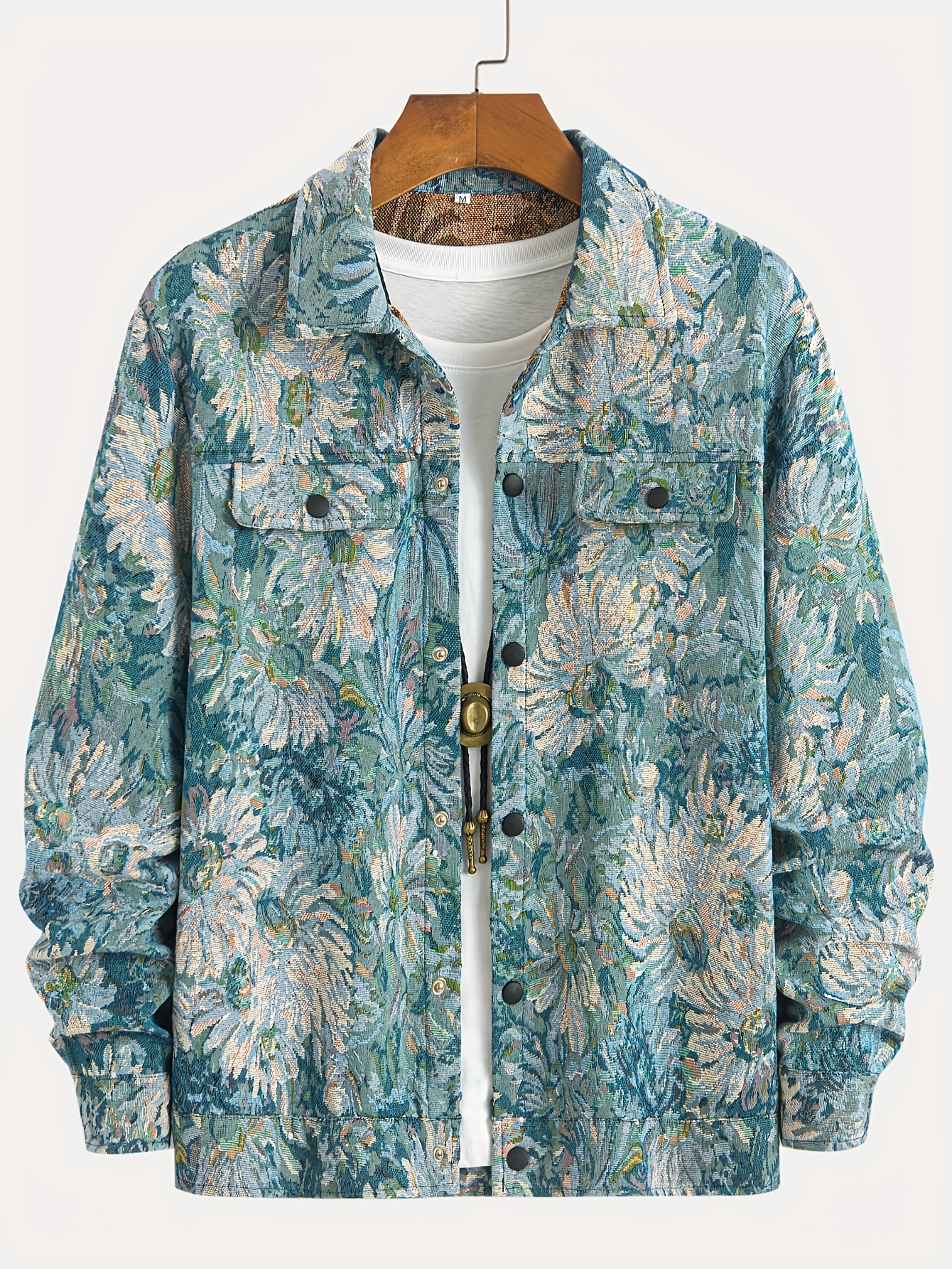 floral jacket men sold on Temu United States