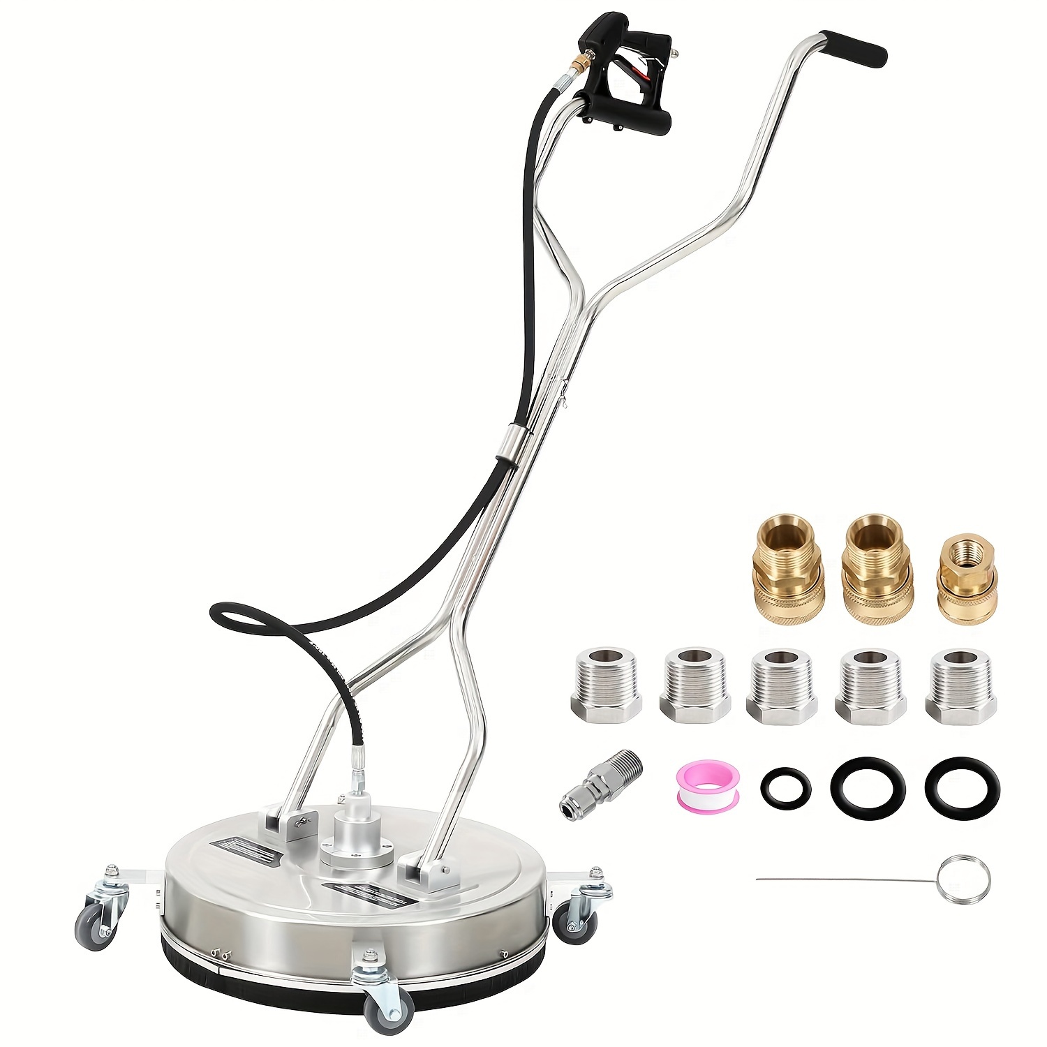 Pressure Washer Surface Cleaner Stainless Steel 4 - Temu