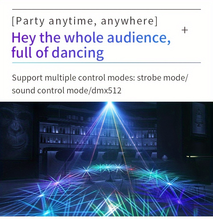 Animation Projector Stage Light Dmx Bar Light Professional - Temu