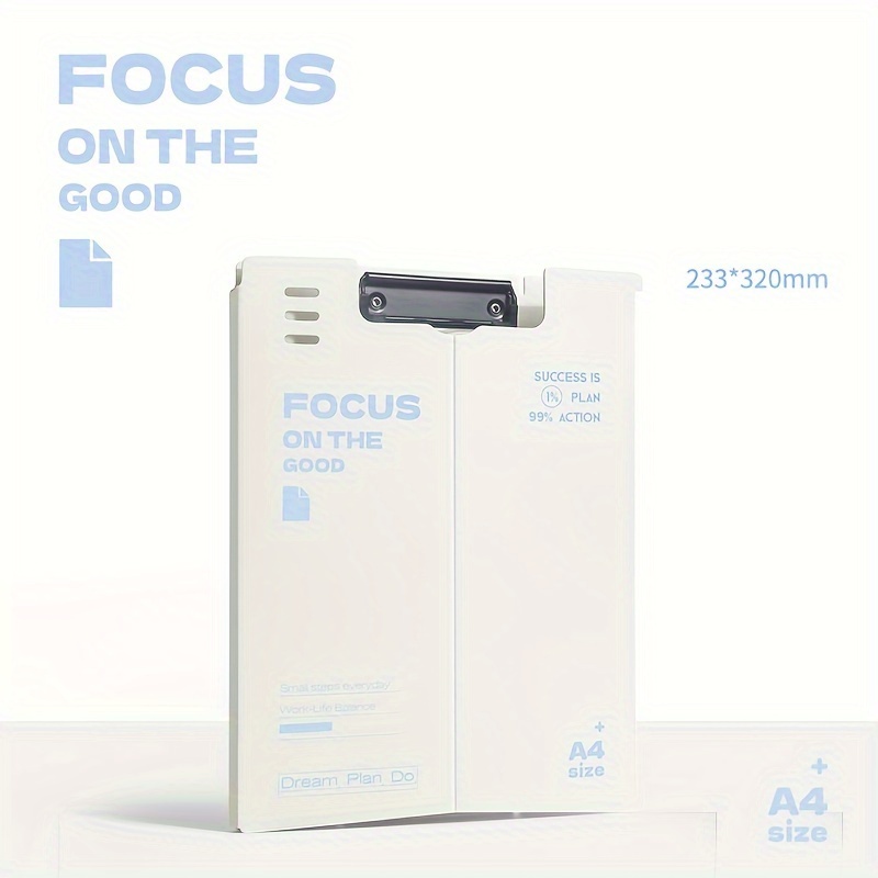 A4 Plastic Clipboard Storage Pocket – Vertical Document - Temu