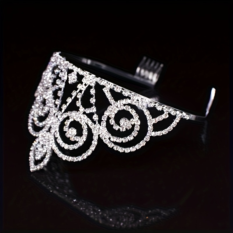 elegant headband tiara glitter accessories women girls birthday diadem gift photography prop ...