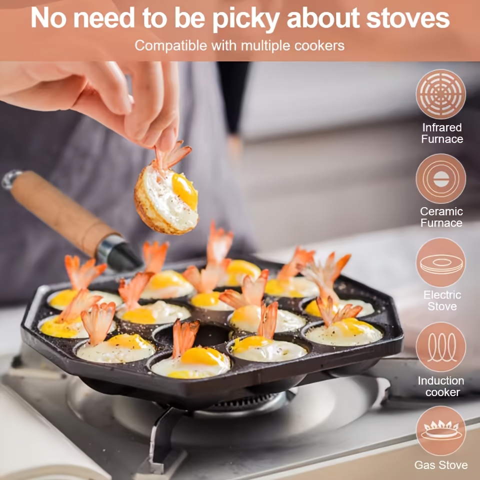 Electric Japanese Takoyaki Pan