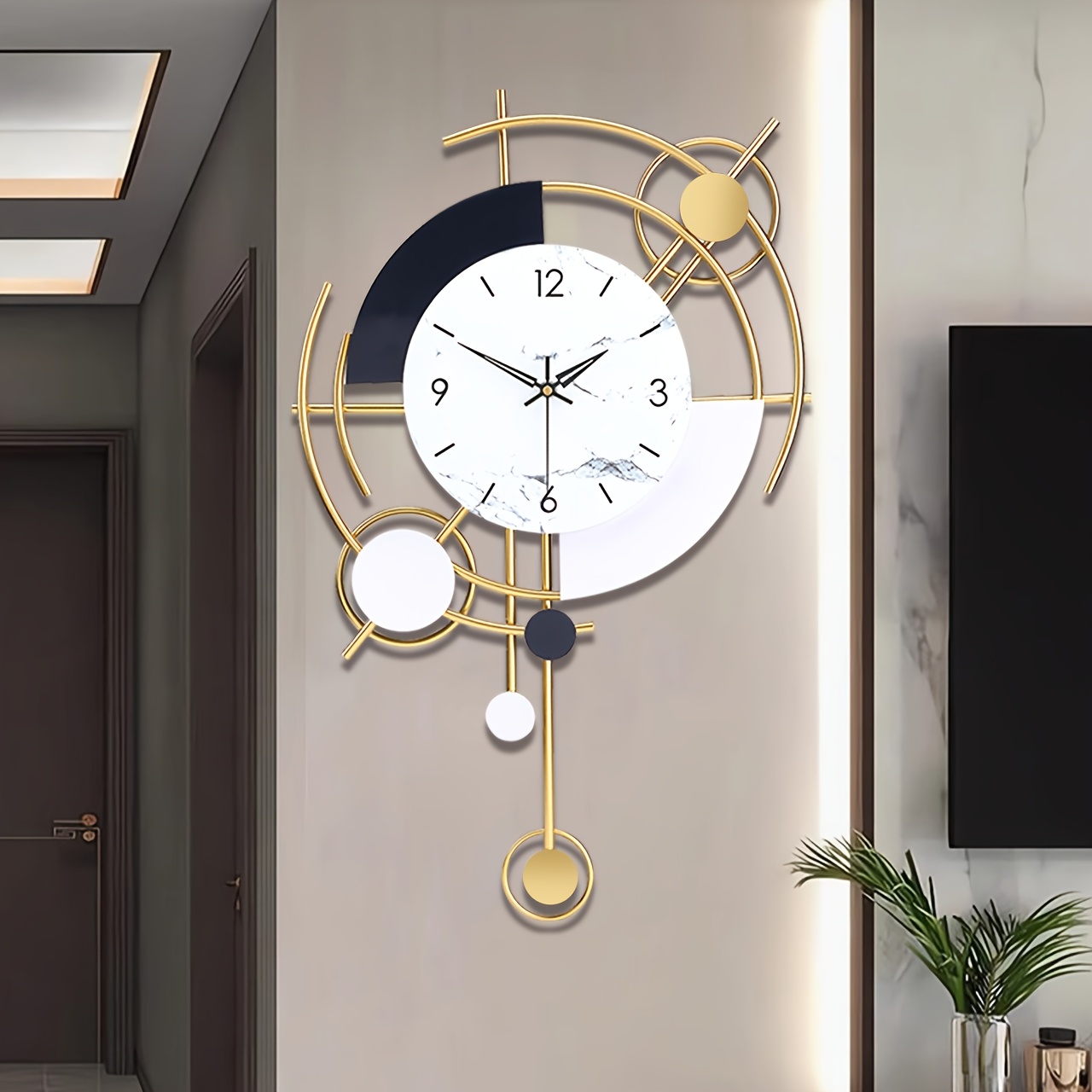 wall clocks sold on Temu United States