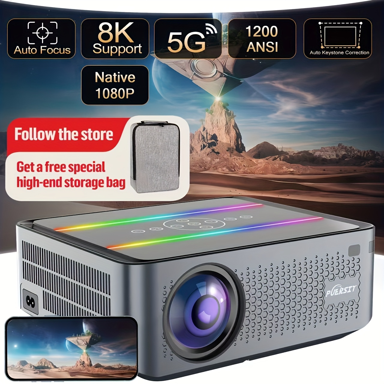 Vision: Your Brightest Ideas with Our Multimedia Projectors - Temu
