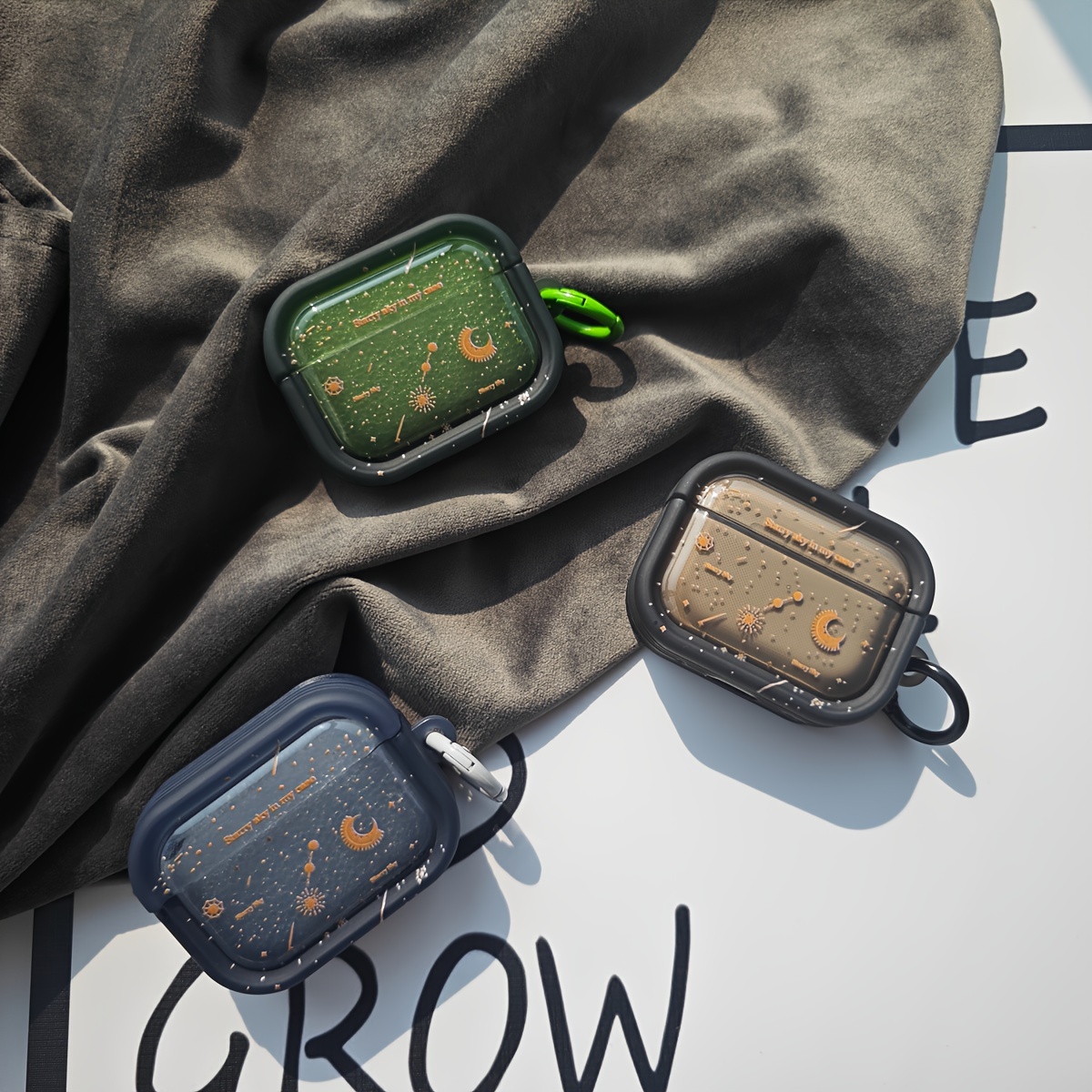 Simple Creative Starry Sky Moon Stars Night Sky Semi - Temu