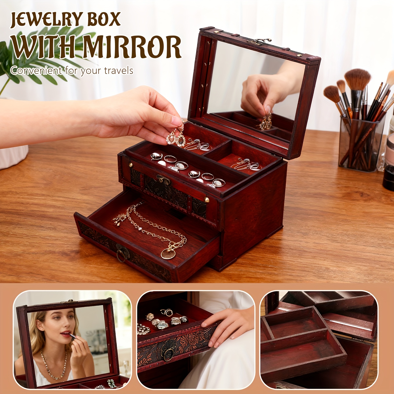 jewelry boxes sold on Temu United States