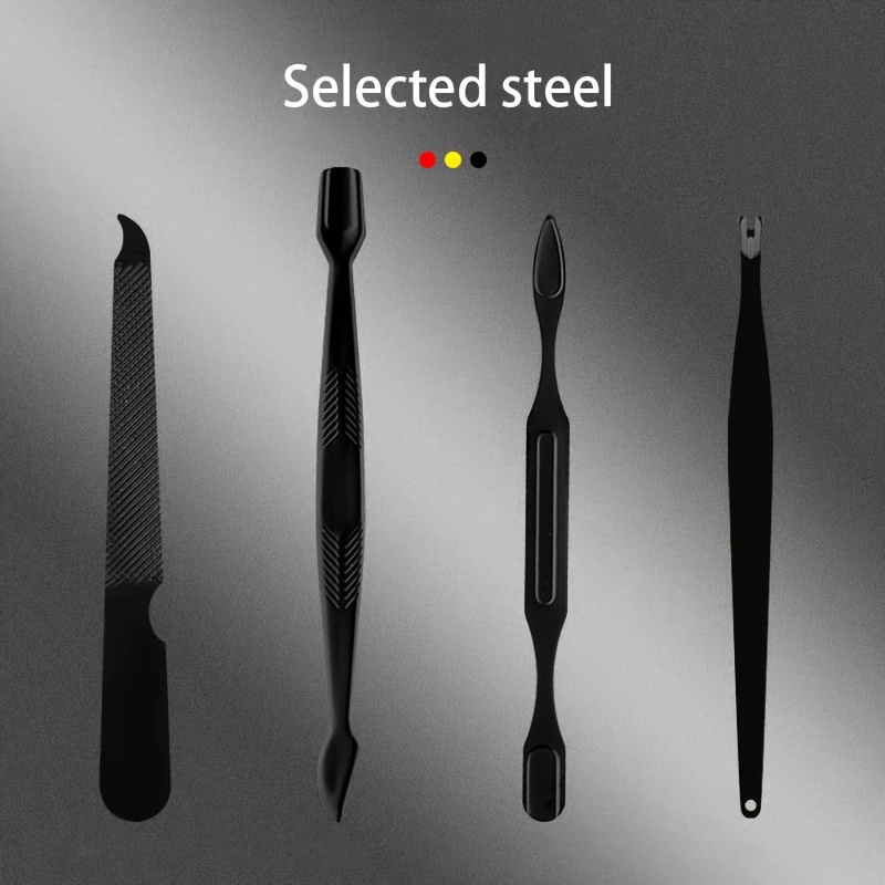 Premium Manicure Pedicure Kit Stainless Steel Nail Clippers - Temu