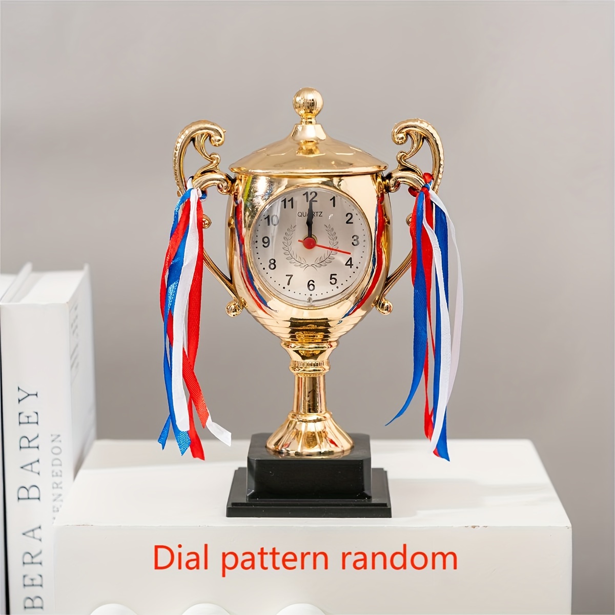 Chic Trophy-shaped Alarm Clock - Battery-powered, Digital Display ...