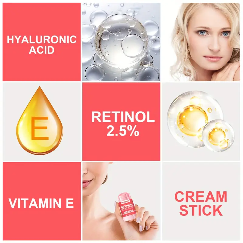 Retinol Cream Stick Unisex adult Moisturizer Skin - Temu Retinol Cream Stick Unisex adult Moisturizer Skin - Temu