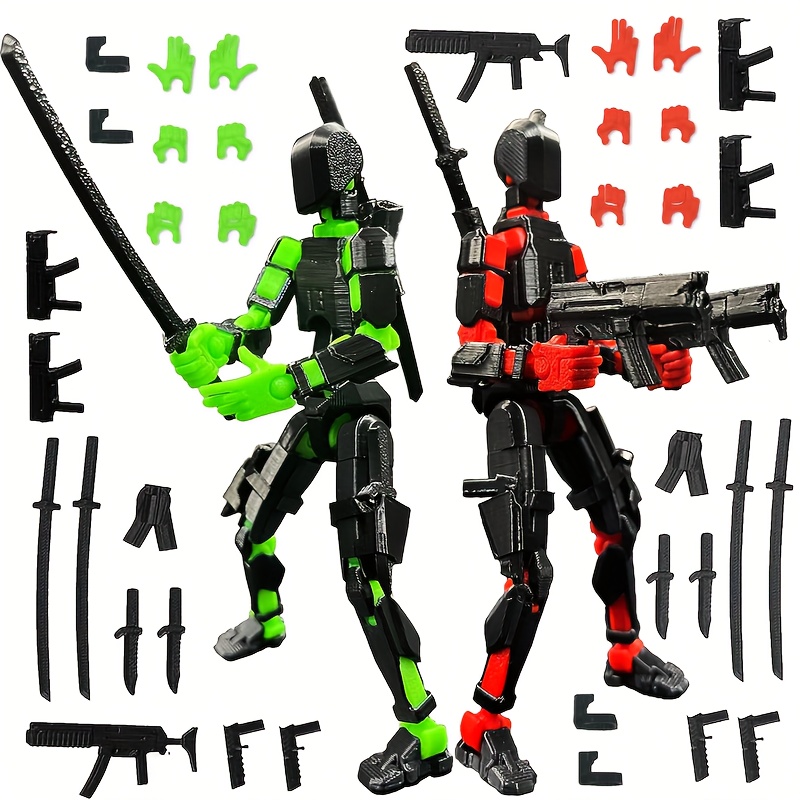 dummy 13 action figure sold on Temu United States