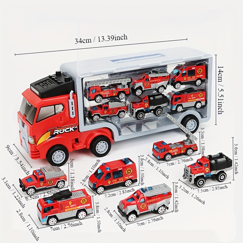 Portable Storage Container Truck Alloy Toy Engineering Truck - Temu