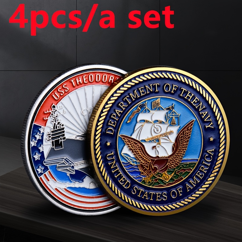 challenge coin collection sold on Temu United States