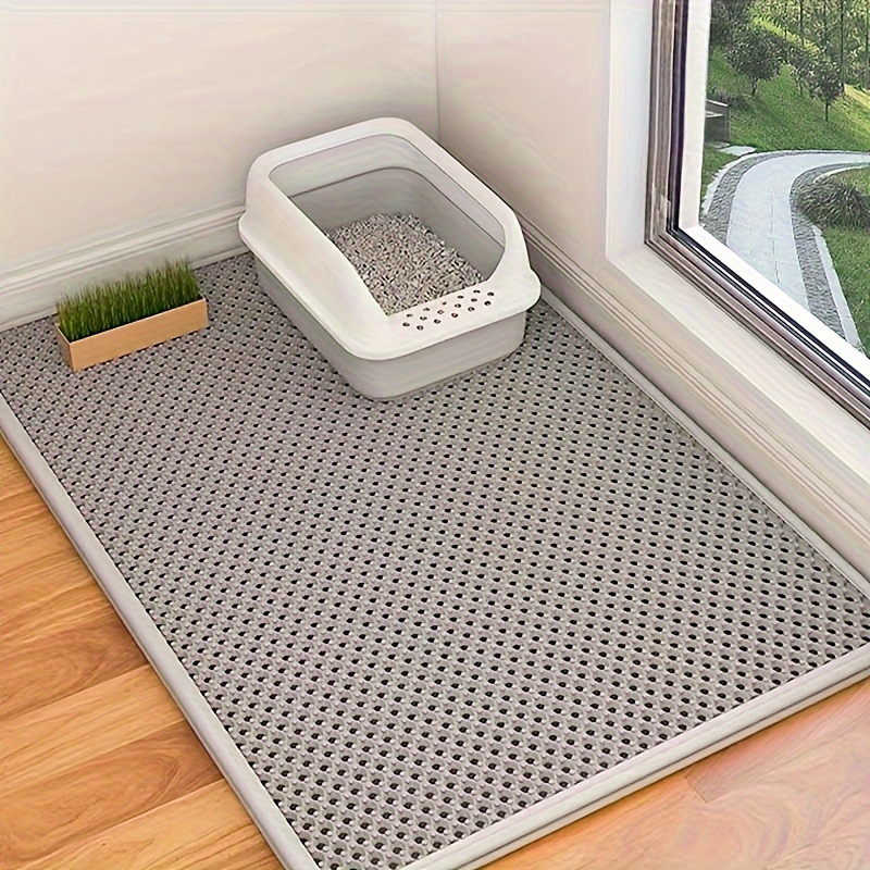 Pvc Cat Litter Mat Litter Box Scratch Pad - Temu Ireland