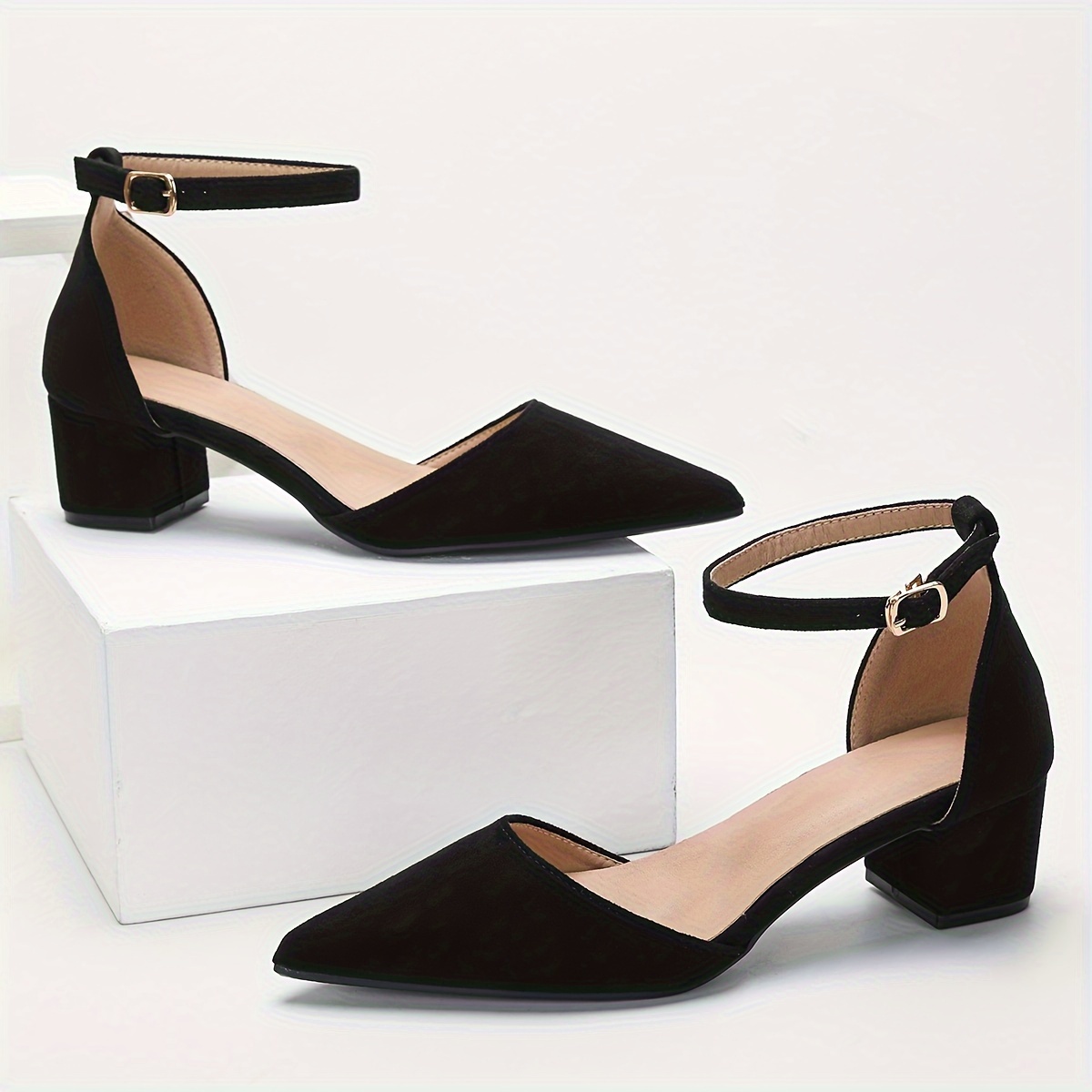 Sandalias Tacón Moda Mujer Cómodos Zapatos Tacón - Temu