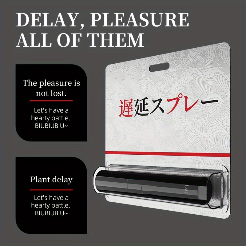 Men's Delay Spray Enhancer, Desensitizing Prolong Performance, Rapid ...