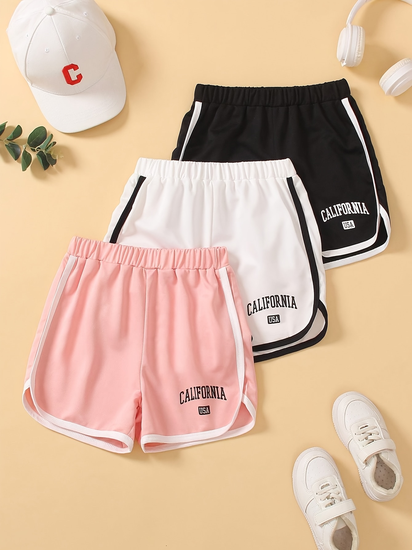 girls shorts sold on Temu United States