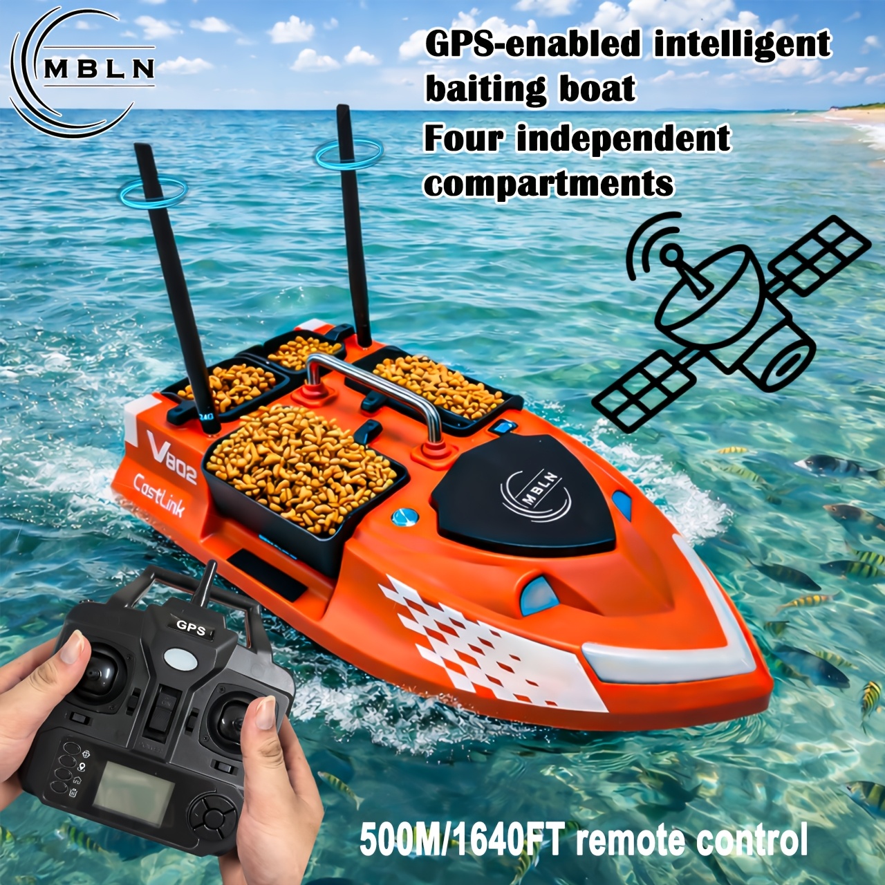 boat rc sold on Temu United States