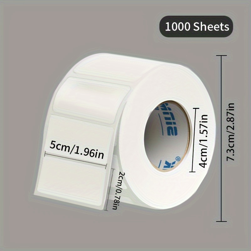 Thermal Label Paper Commercial Barcode Stickers Strong - Temu Bahrain