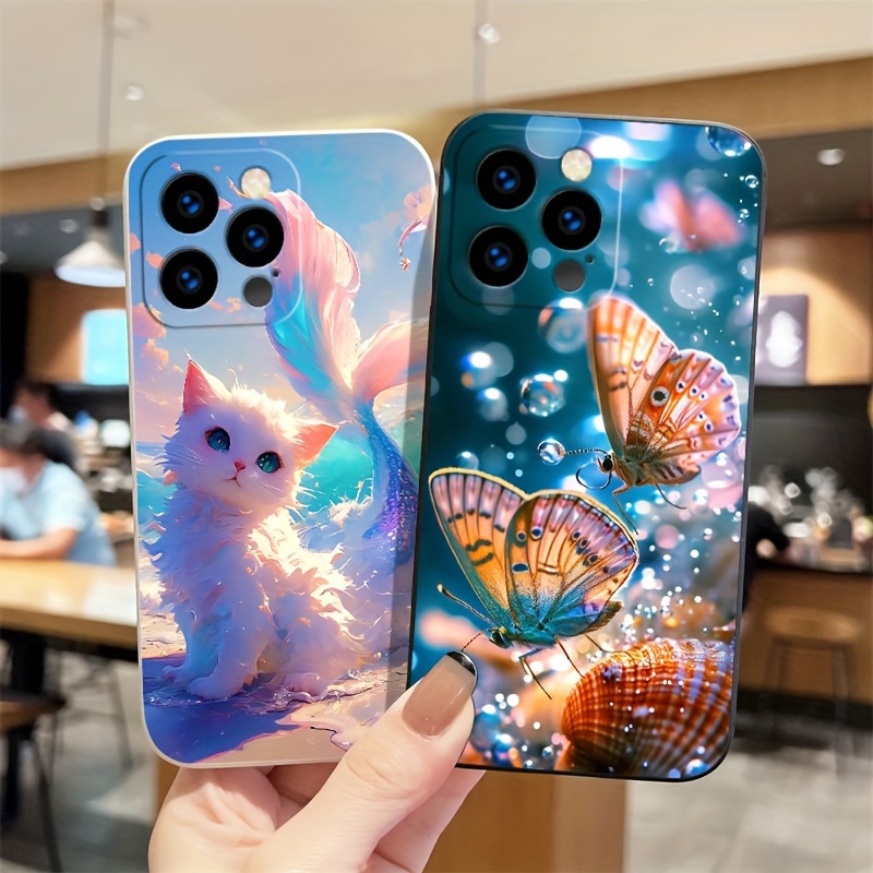 Soft Liquid Silicone Case Iphone - Temu Philippines