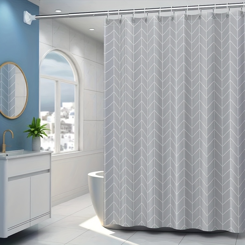 bathroom shower curtains sold on Temu United States