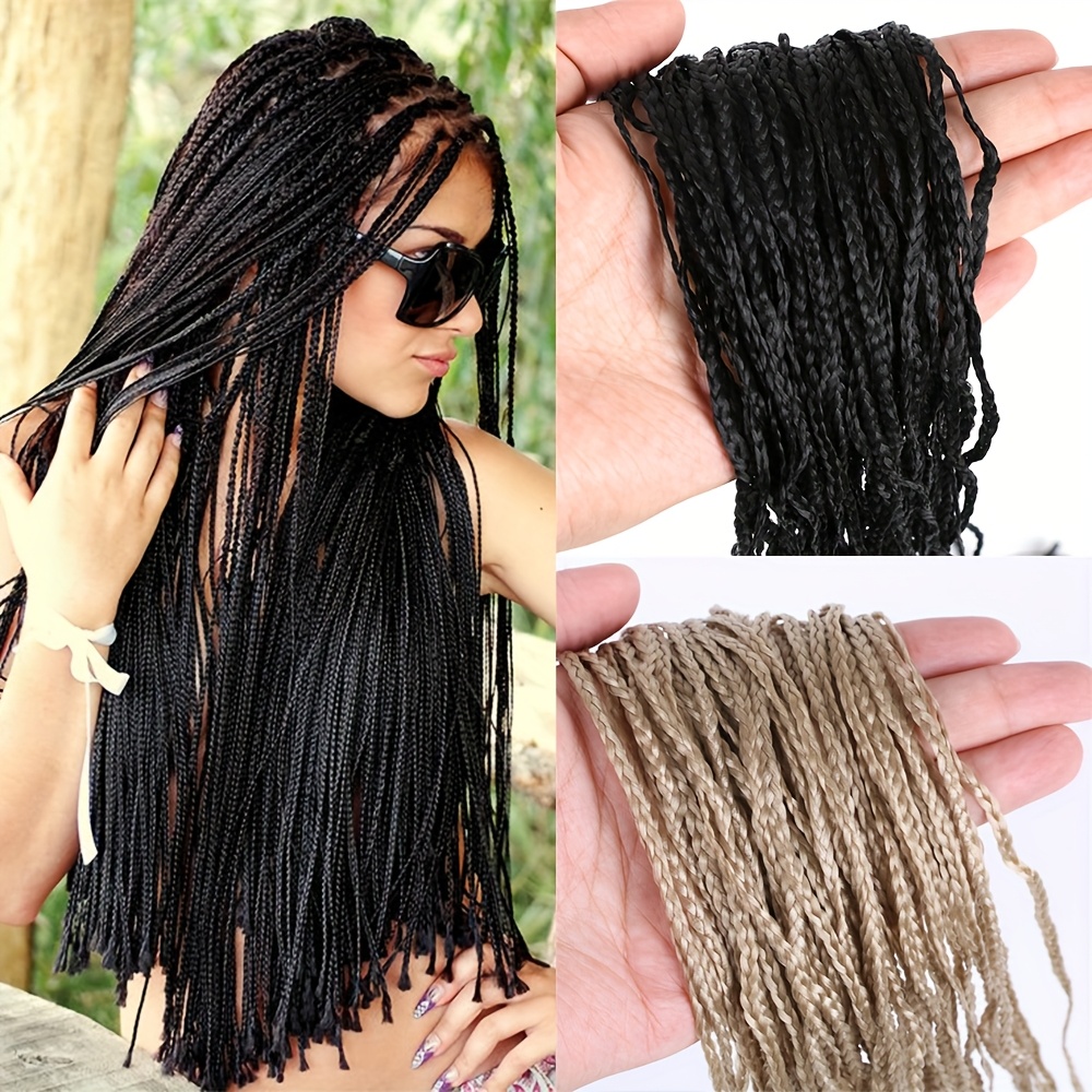hair braids extensions sold on Temu United States