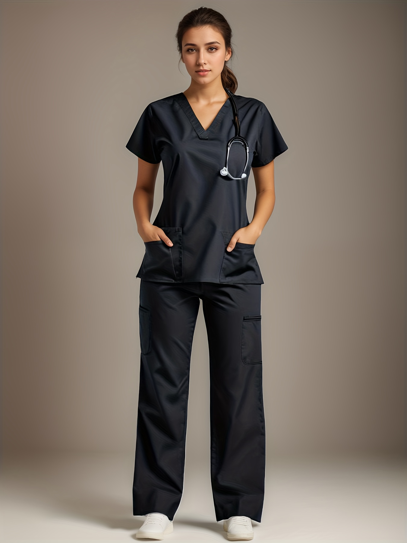 scrubs uniforms sold on Temu United States