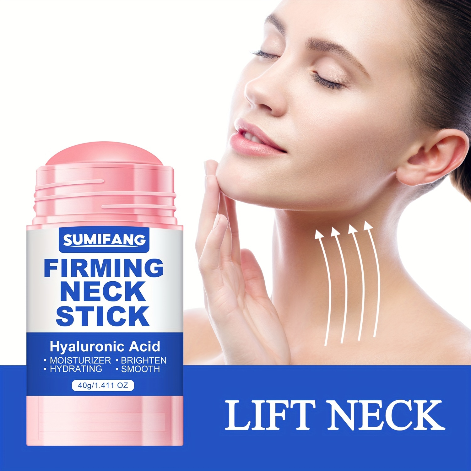 Hyaluronic Acid Firming Neck Stick Skin Types - Temu