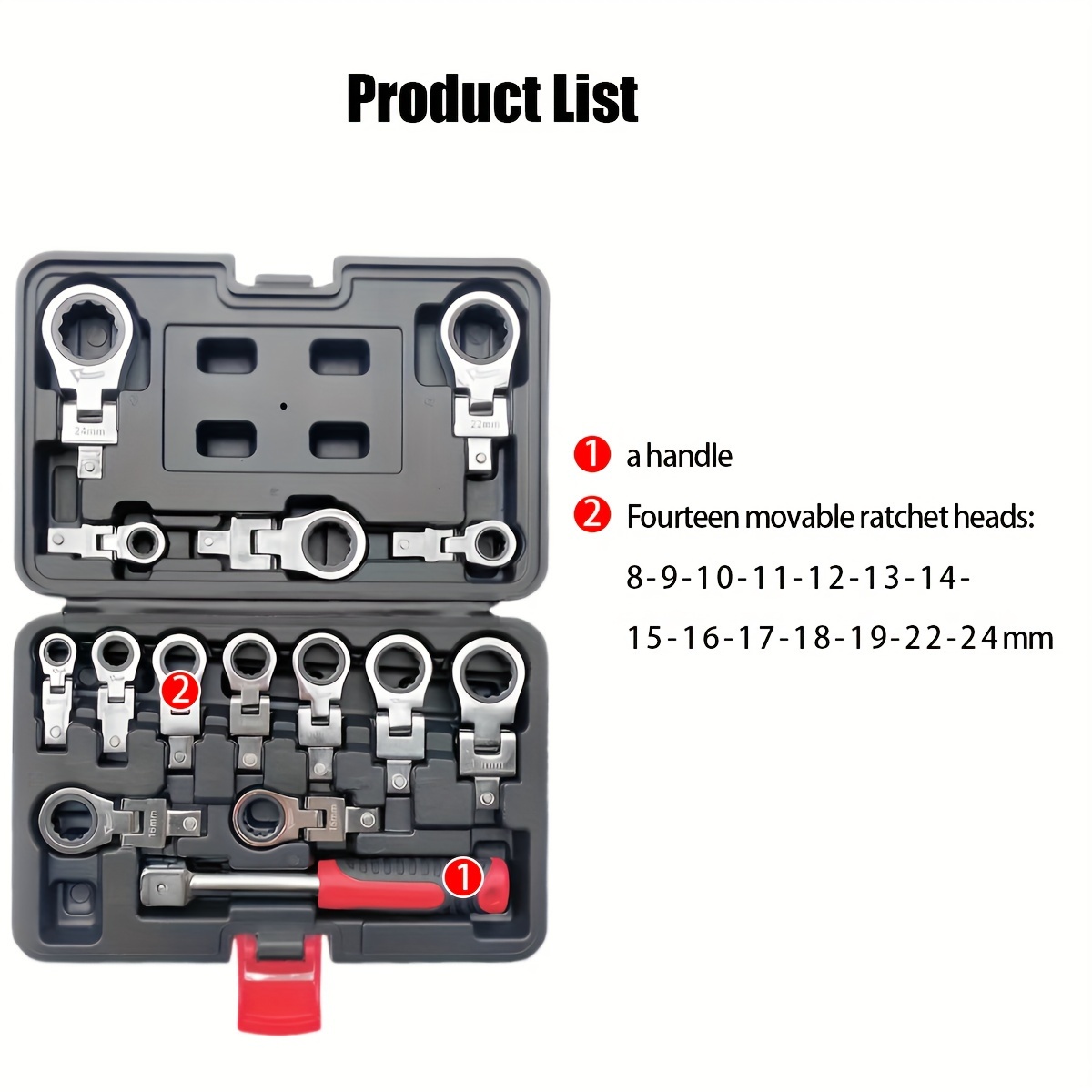 Tool Box Set Tool Set Removable Ratchet - Temu