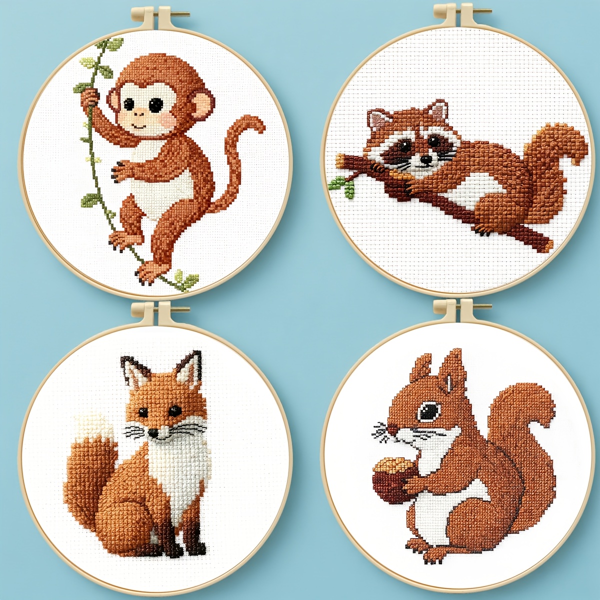 cross stitching kits sold on Temu Australia