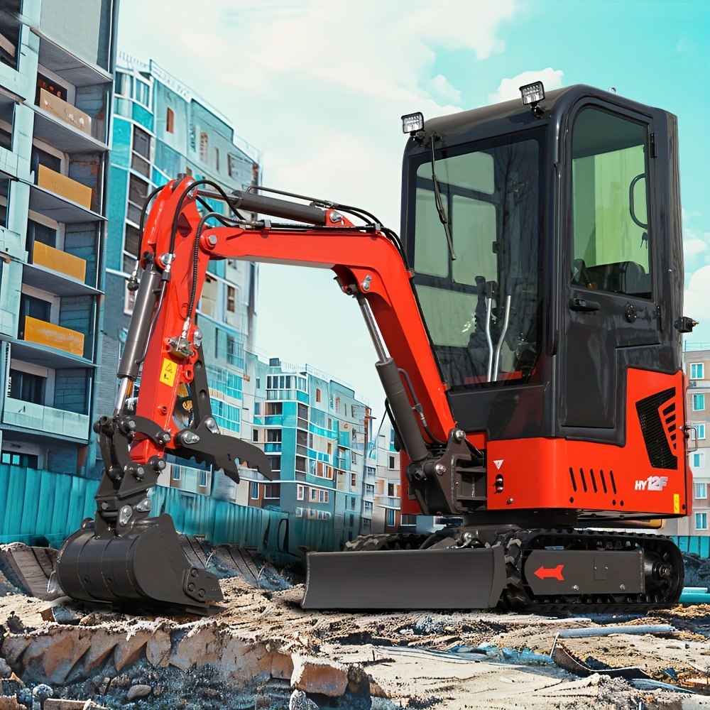 mini excavator sold on Temu United States