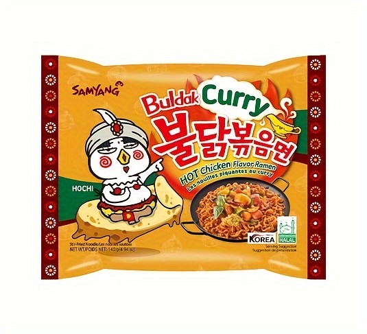 3 Pakcs Journey Of Asia "korean Spicy Ramen Box" | 3 Buldak Hot Chicken ...