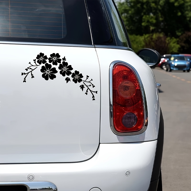 flower decal car stickers auto window bumper door - Temu Australia