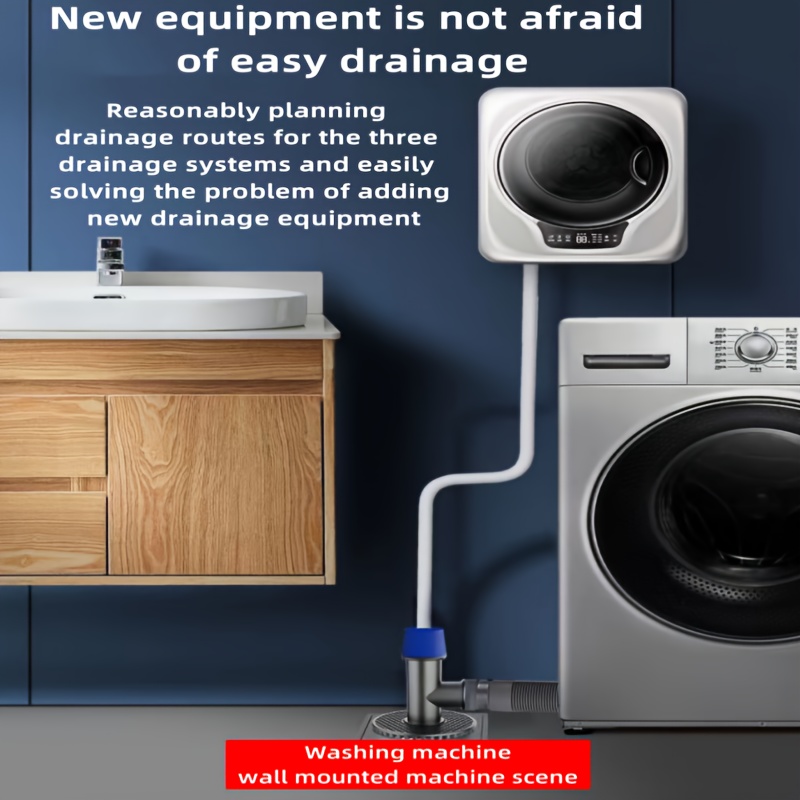 Washing Machine Drain Hose Adapter Anti odor proof - Temu