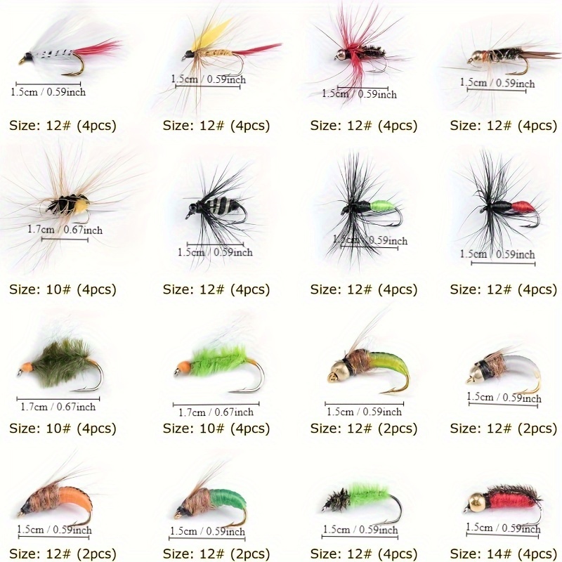 Fly Fishing Flies Kit Fly Fishing Lures Fly Fishing - Temu