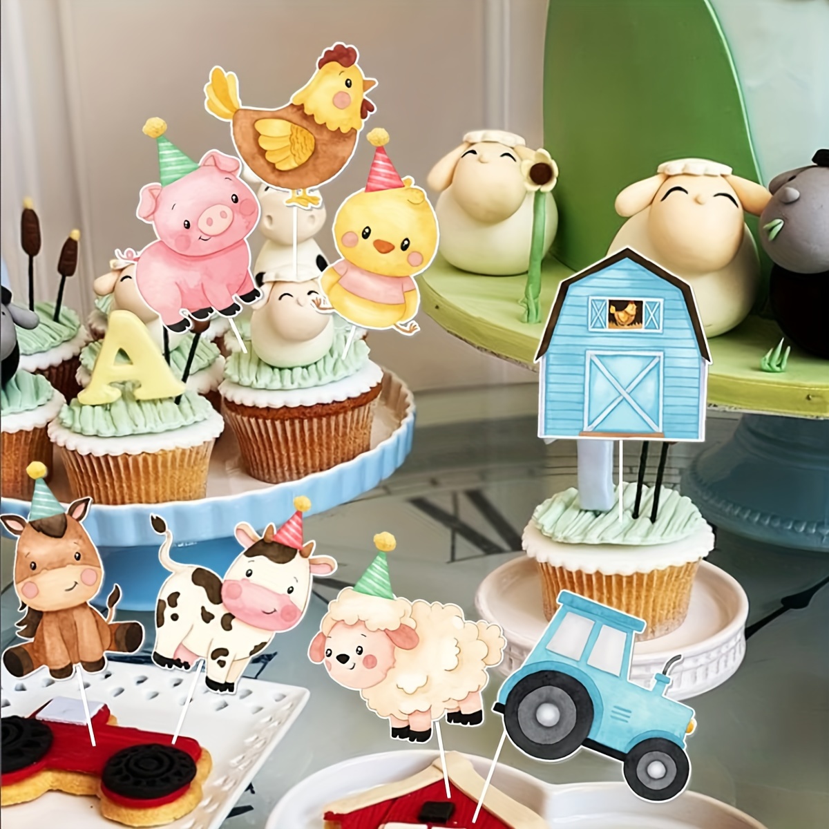 Farm Animal Table Decorations