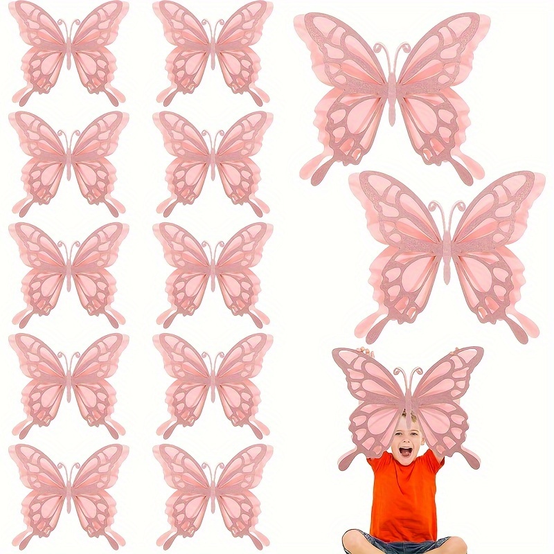 Large Butterfly Stickers Party Decoration Paper Butterfly - Temu Australia