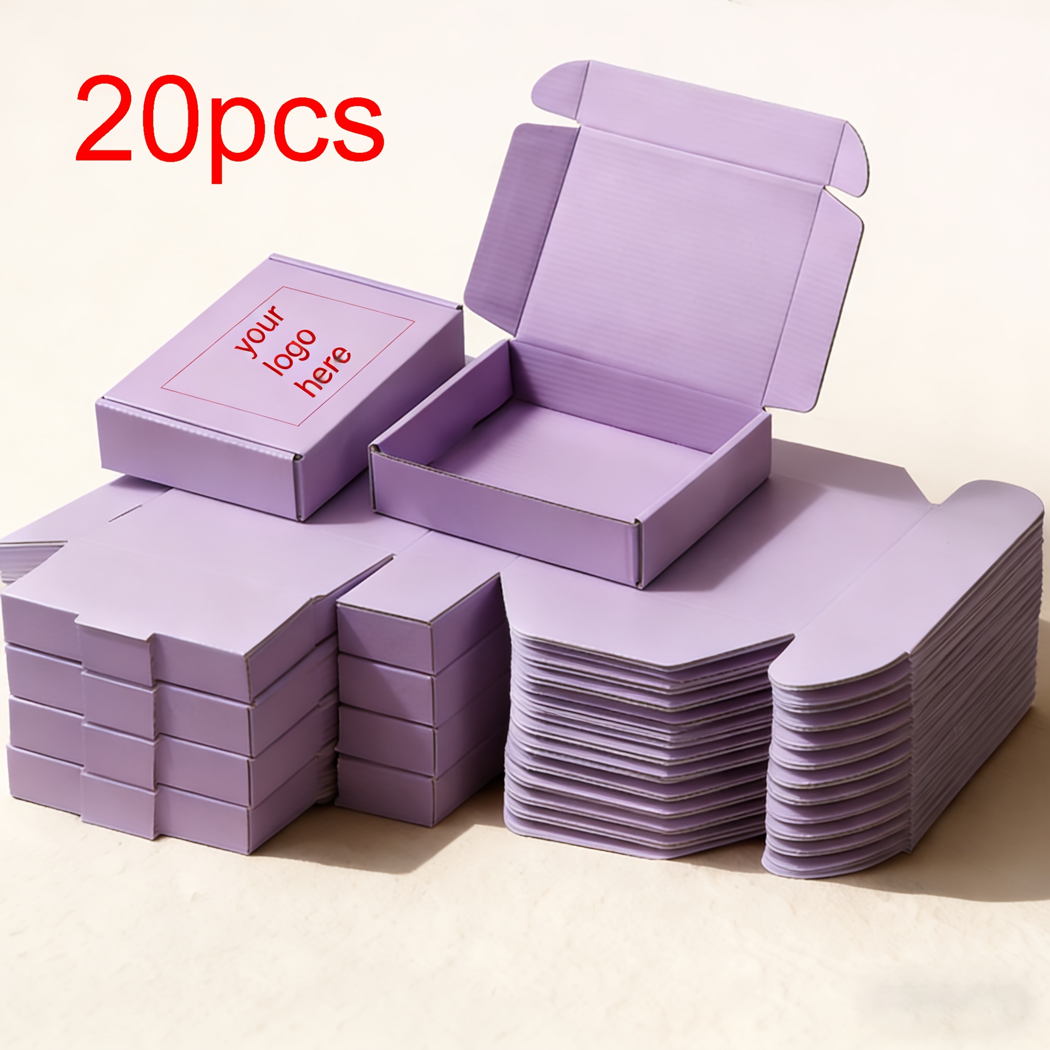 custom packaging boxes sold on Temu United States