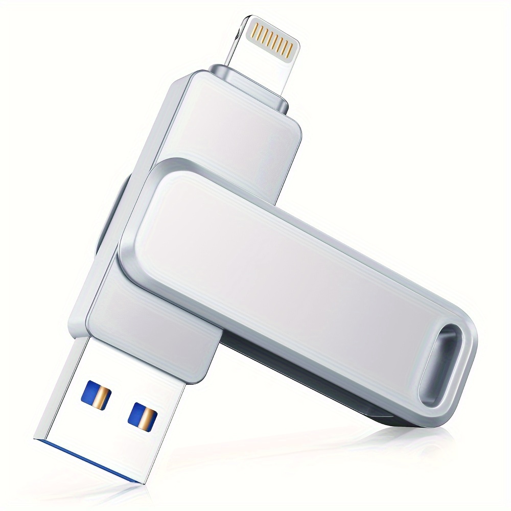 MFi Certified Flash Drive for iPhone USB Thumb Drives High Speed USB Stick Photo Stick External Storage for iPhone iPad PC